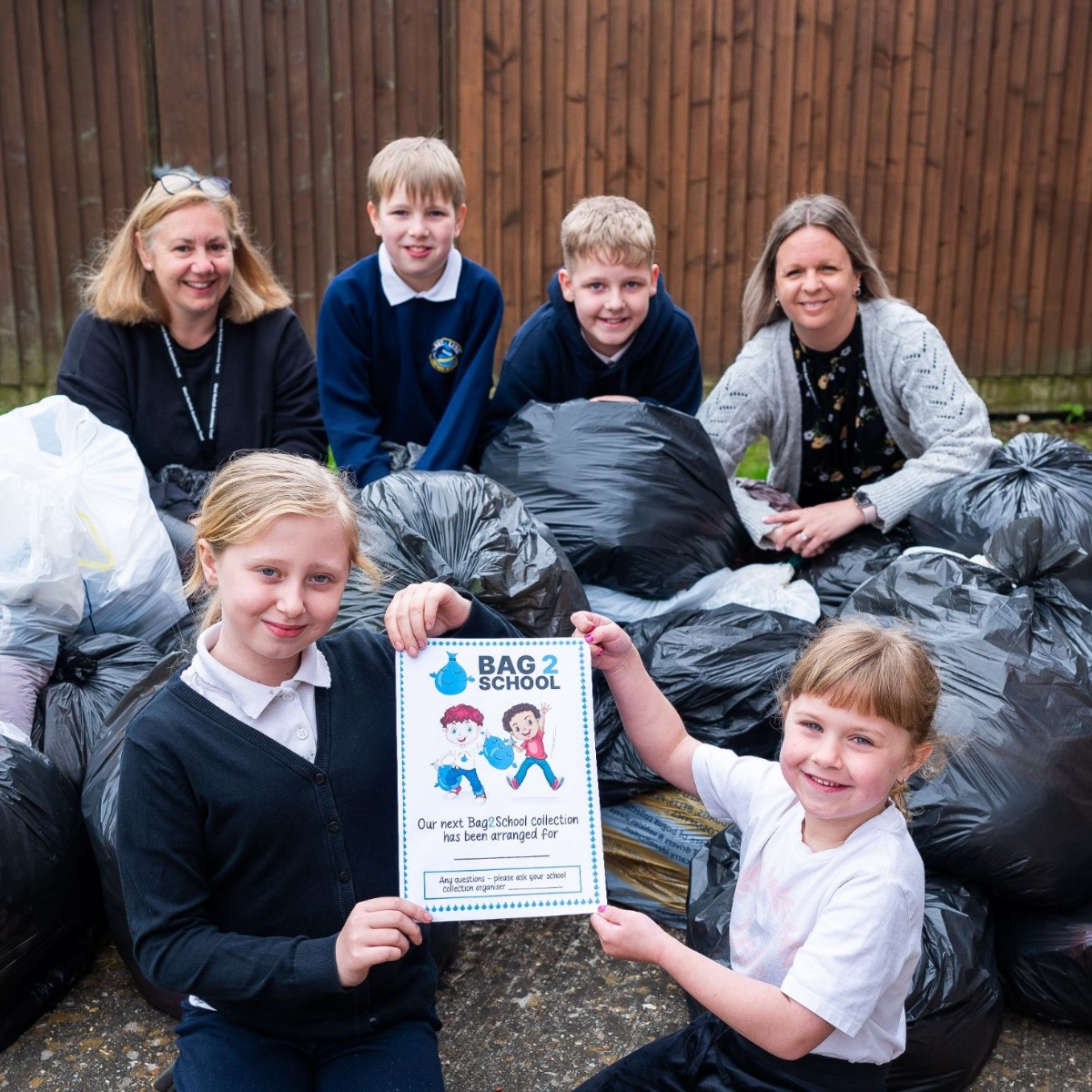 West Norfolk Academies Trust - WNAT pupils bag money for school