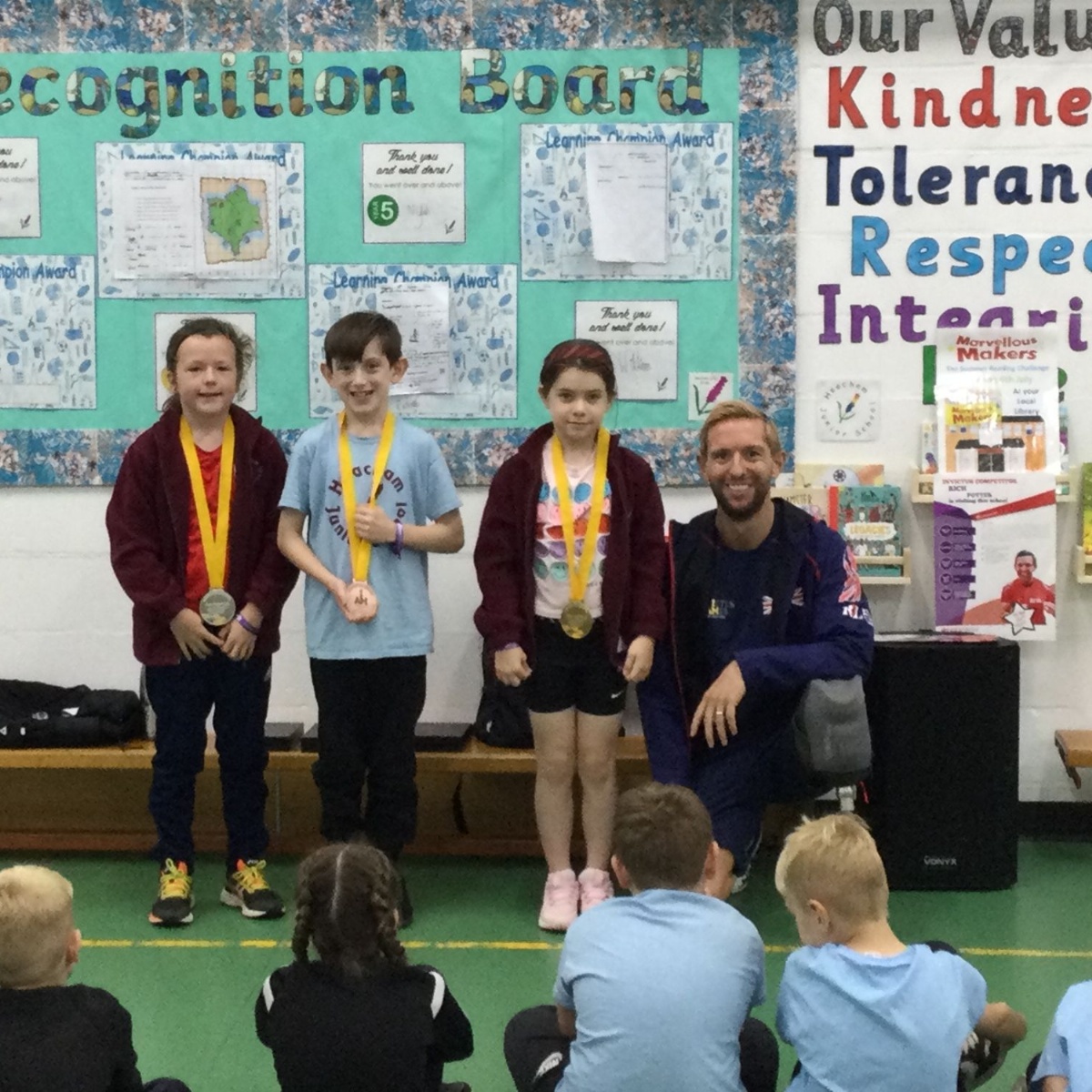 West Norfolk Academies Trust - Gold medallist sprinter inspires WNAT pupils