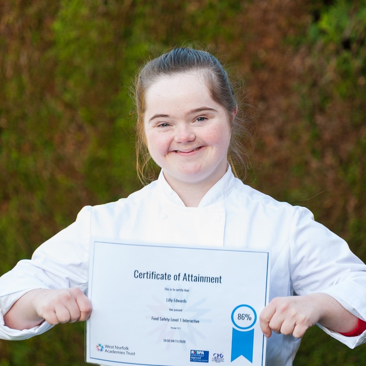 West Norfolk Academies Trust - Lily blooms in Springwood kitchen